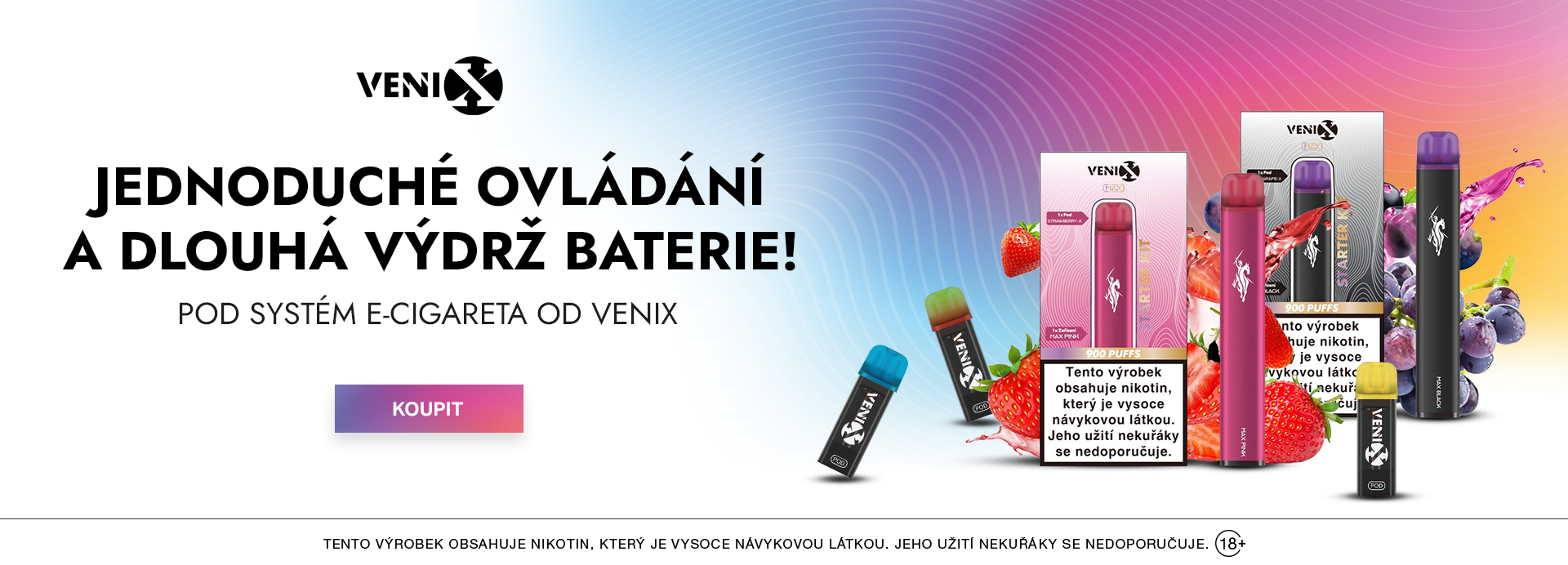 Nikotinové sáčky, e-cigarety, CBD a THCV | e-shop Nicopods.cz