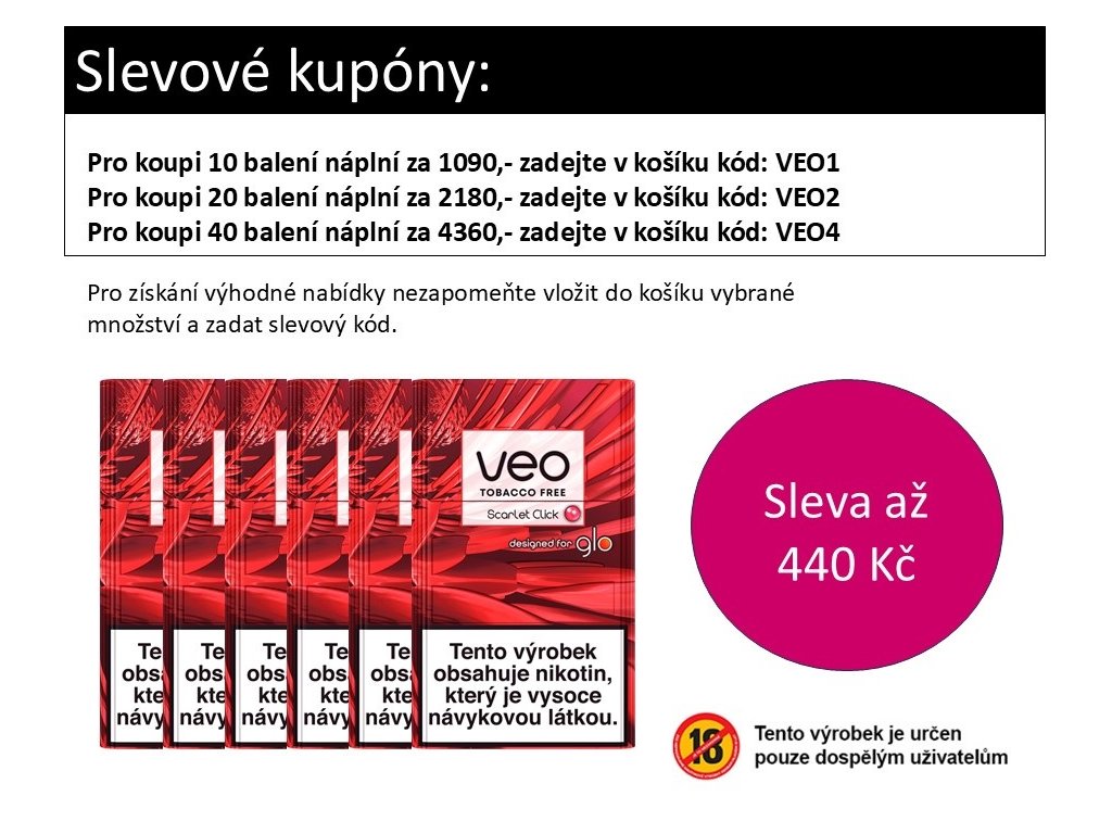 NÁPLNĚ veo™ - Nicopods.cz